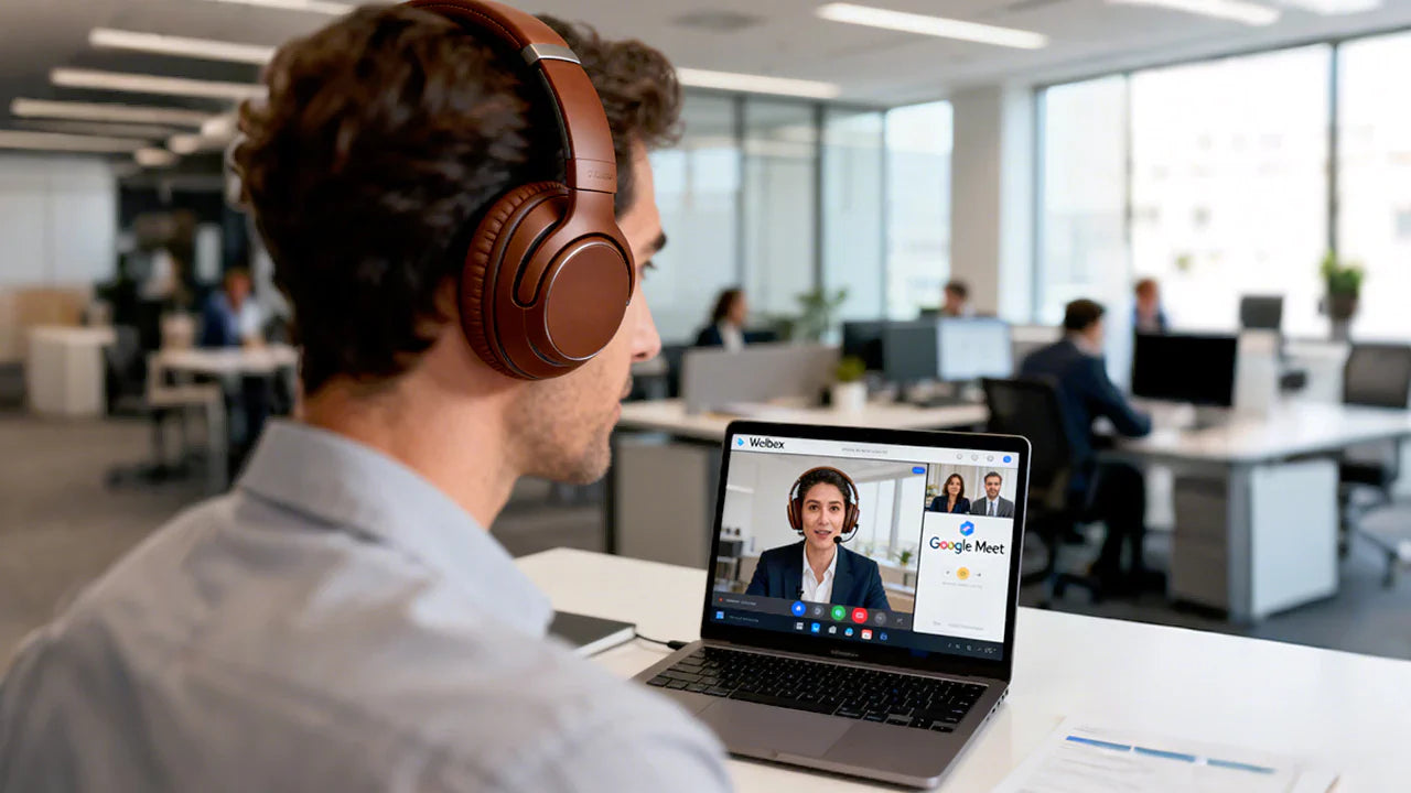 Best Headsets for Webex & Google Meet 2025 – Top Picks for Seamless Co
