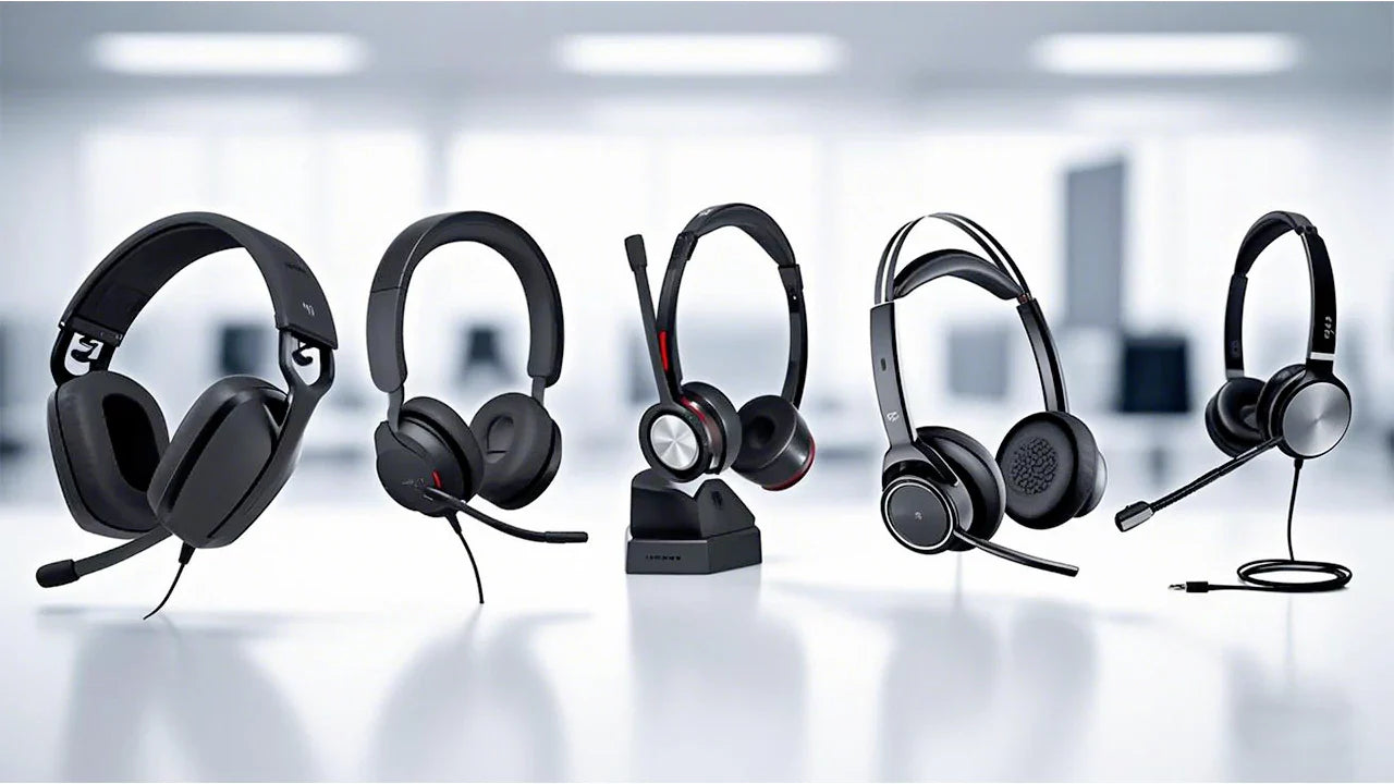 Top 5 Computer Telephone Headsets for Remote Work in 2025